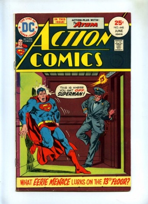 Action Comics #448 - DC 1975 - Superman - Valleycomics