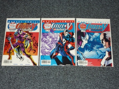 Citizen V and the V-Battalion #1 to #3 - Marvel 2001 - Complete Set ...