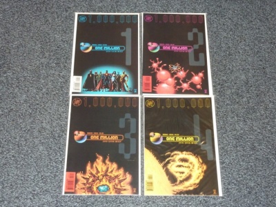 DC One Million #1 to #4 - DC 1998 - Complete Set - Valleycomics