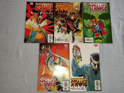 Doctor Strange The Oath #1 to #5 - Marvel 2006 - Complete Set ...