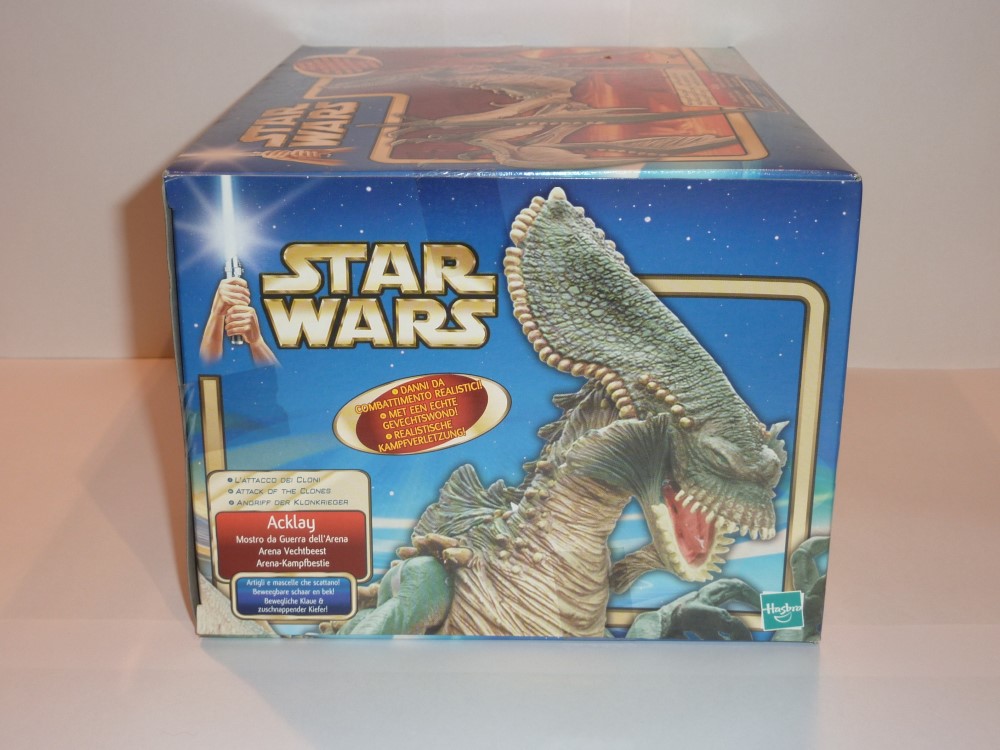 Acklay Arena Battle Beast Figure Star Wars - Hasbro 2002 - Boxed ...