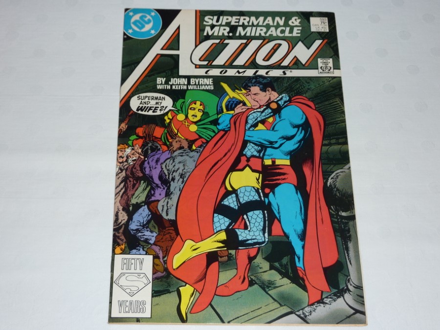 Action Comics #593 - DC 1987 - Superman - FN - Valleycomics
