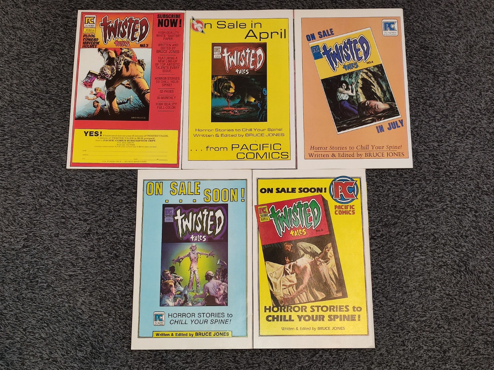 Alien Worlds #1 to #9 + 3D - Pacific 1982 - 10 Comic Complete Set ...