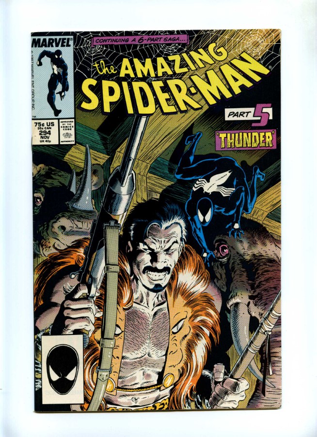 Amazing Spider-Man #294 - Marvel 1987 - Death of Kraven the Hunter ...