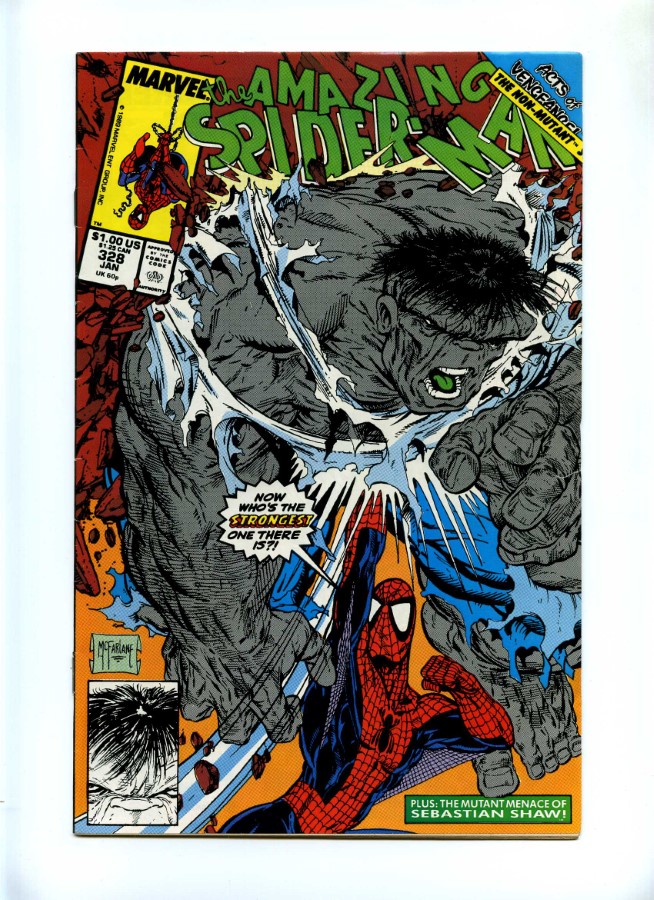 Amazing Spider-Man #328 - Marvel 1990 - Todd McFarlane - Valleycomics