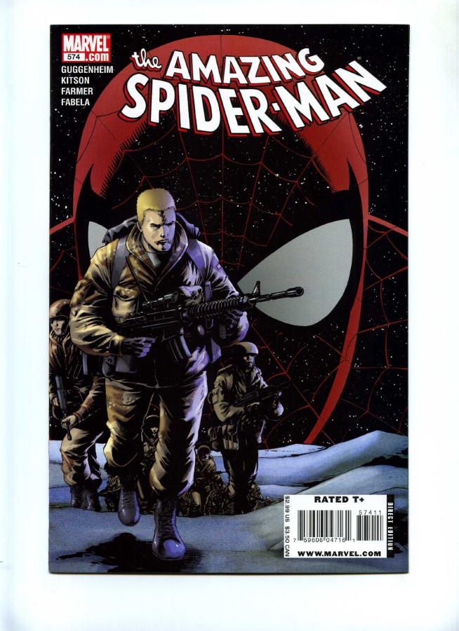 Amazing Spider-Man #574 - Marvel 2008 - Origin Flash Thompson ...