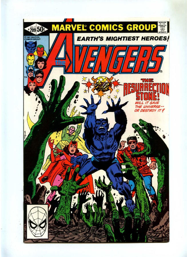 Avengers #209 - Marvel 1981 - Valleycomics