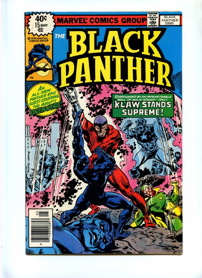Black Panther #15 - Marvel 1979 - Final Issue - Valleycomics