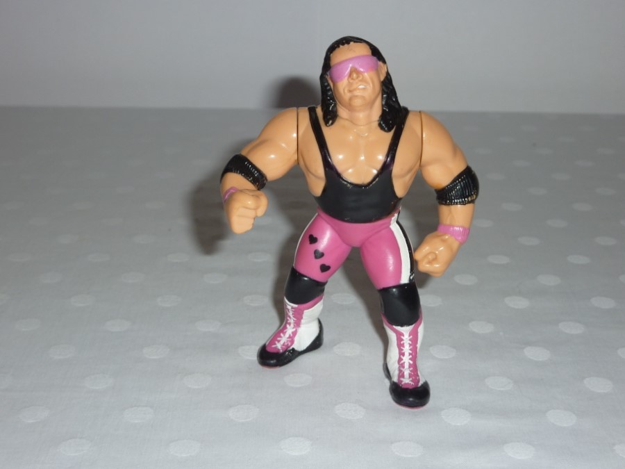 Bret Hart WWF - Hasbro 1991 - Wrestling Figure - Series 4 - Valleycomics