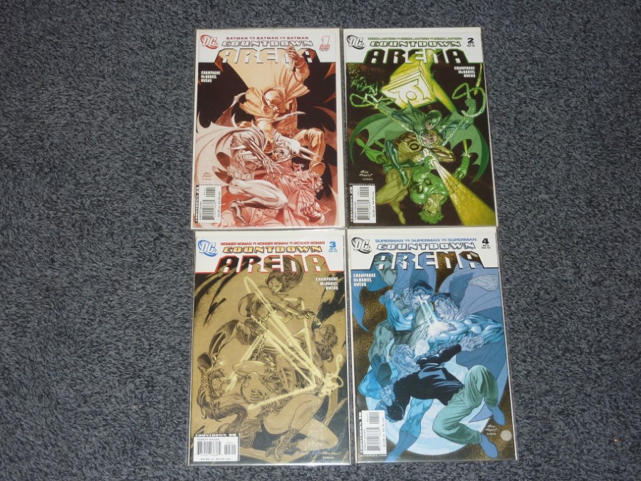 Countdown Arena #1 to #4 - DC 2008 - Complete Set - Valleycomics