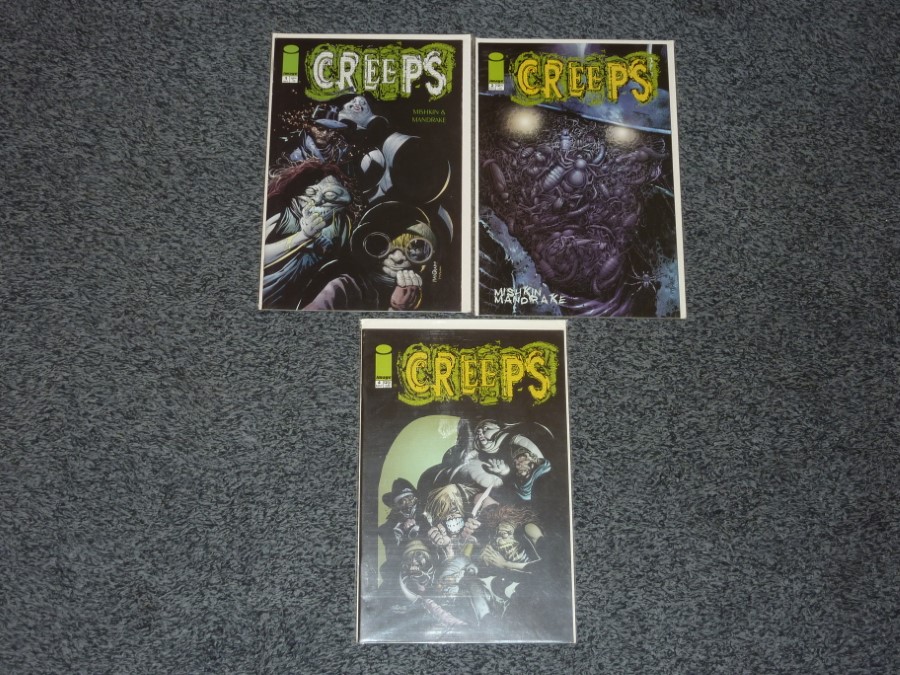 Creeps #1 #2 #4 - Image 2001 - Valleycomics