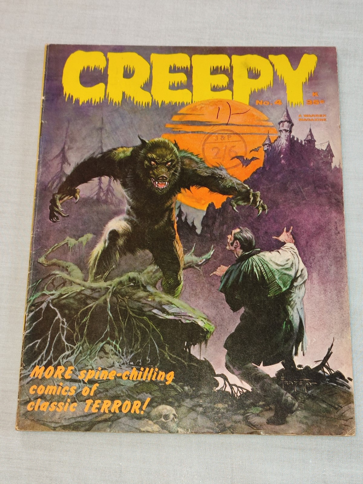 Creepy #4 - Warren Publications 1965 - Frank Frazetta Cvr - US Horror ...