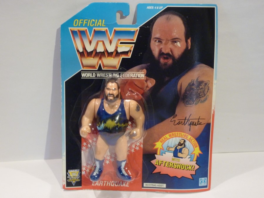 Earthquake WWF - Hasbro 1991 - Series 3 - MOC - Wrestling Figure ...