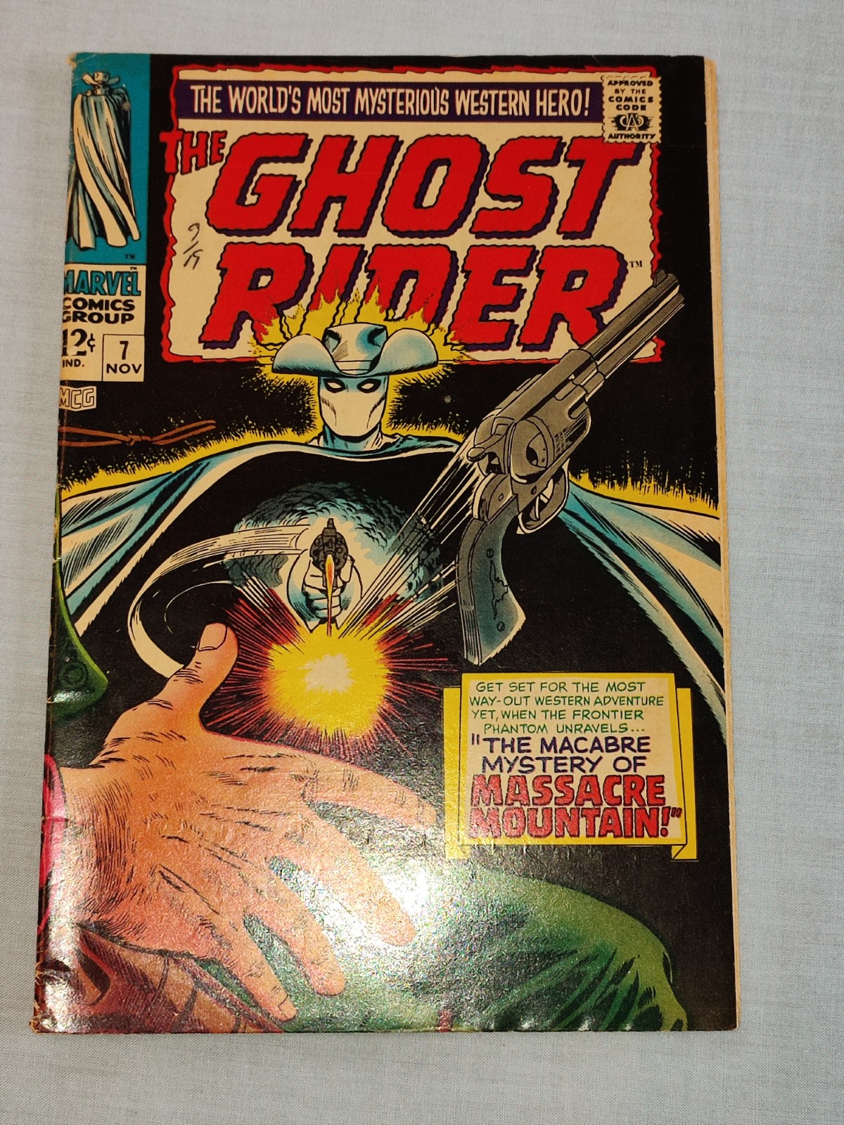 Ghost Rider #7 - Marvel 1967 - Valleycomics