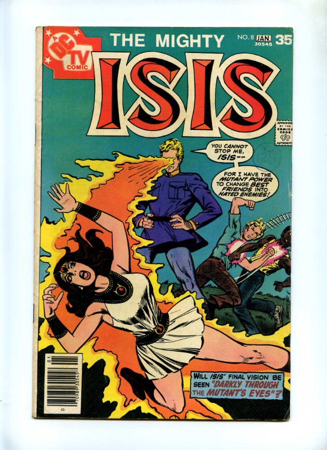 Isis #8 - DC 1977 - Final Issue - Valleycomics