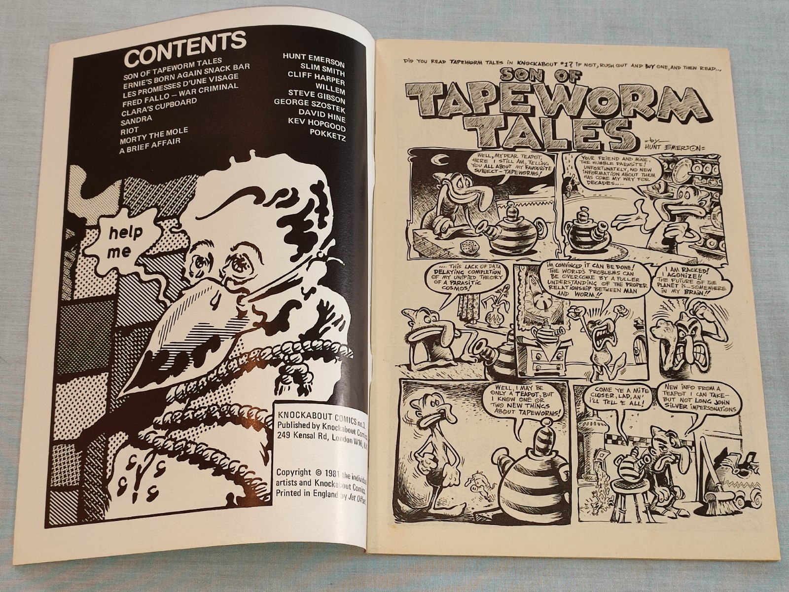 Knockabout Comics #3 - Knockabout Comics 1980 - UK Underground Comic ...