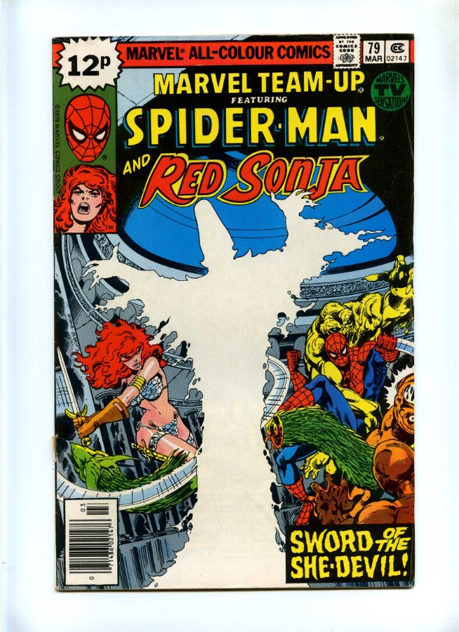 Marvel Team-Up #79 - Marvel 1979 - Pence - Spider-Man - Mary Jane as ...