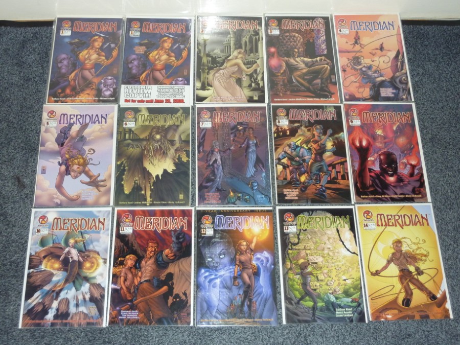 Meridian #1 to #44 + Variant #1 - Crossgen 2000 - Complete Set ...