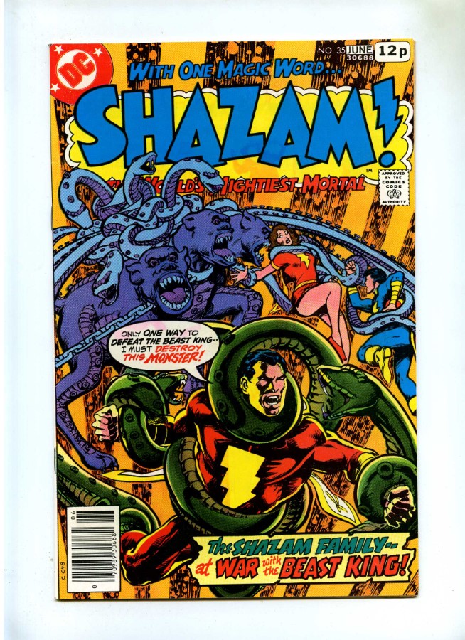 Shazam #35 - DC 1978 - Final Issue - Valleycomics