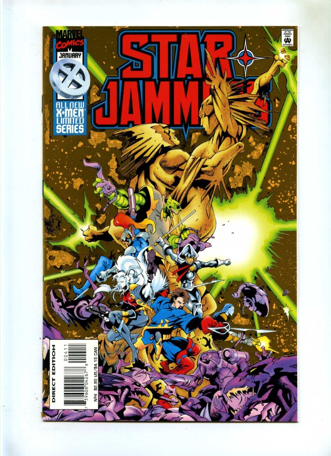 Star Jammers #4 - Marvel 1996 - Valleycomics