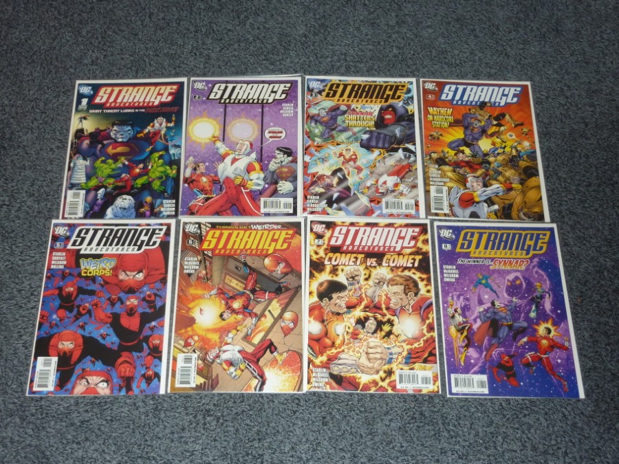 Strange Adventures #1 to #8 - DC 2009 - Complete Set - Valleycomics