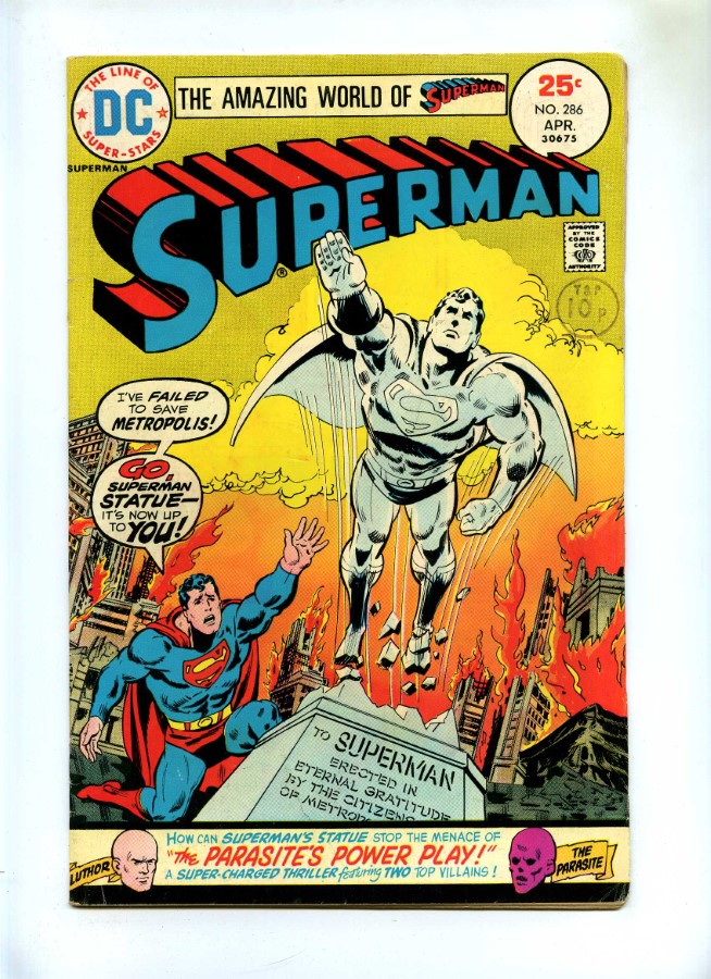 Superman #286 - DC 1975 - Valleycomics