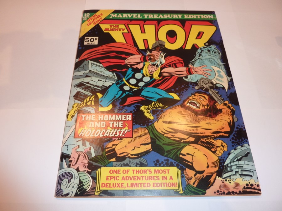 The Mighty Thor #10 - Marvel 1976 - Treasury Edition - FN - Valleycomics