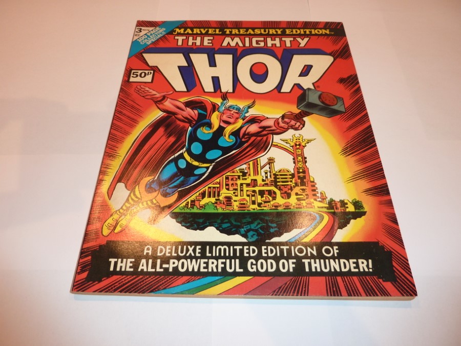 The Mighty Thor #3 - Marvel 1974 - Treasury Edition - VG/FN - Valleycomics