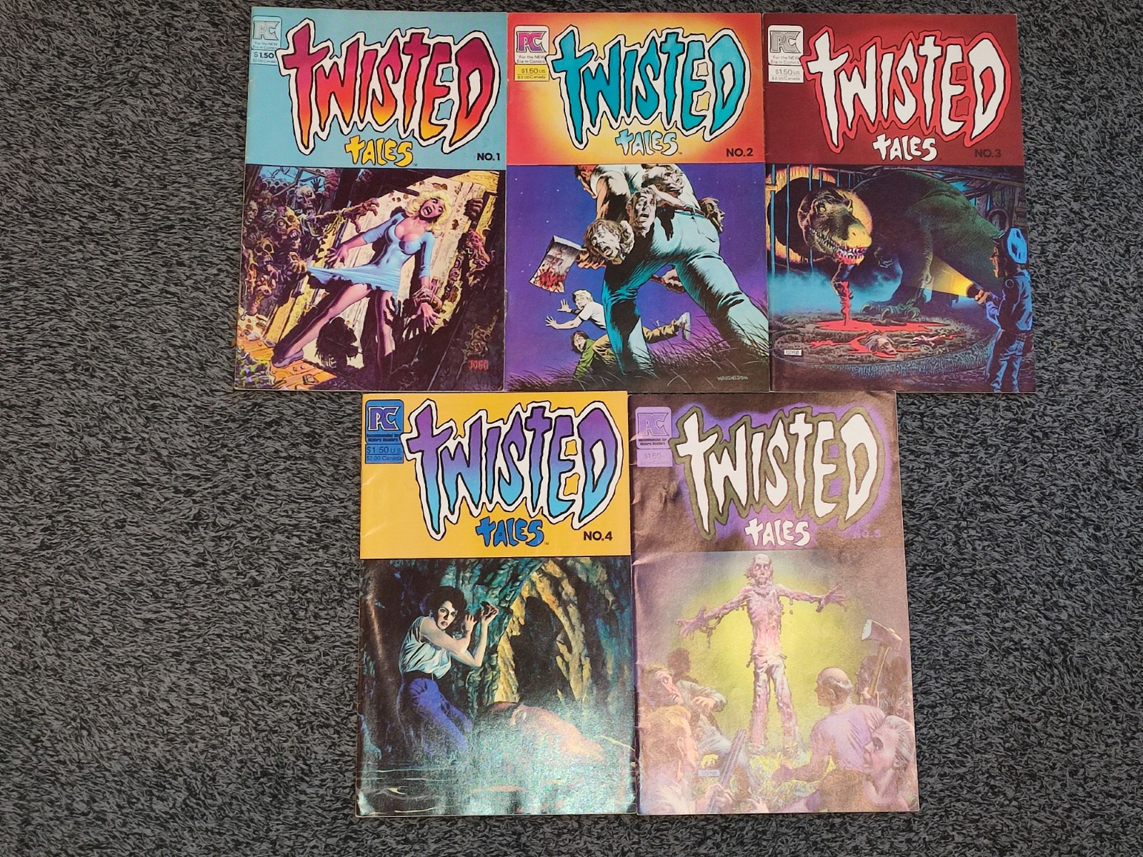 Twisted Tales #1 to #10 - Pacific 1982 - 10 Comic Complete Set ...
