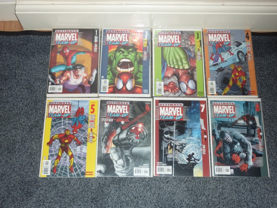 Ultimate Marvel Team-Up #1 to #16 - Marvel 2001 - Full Set - Valleycomics