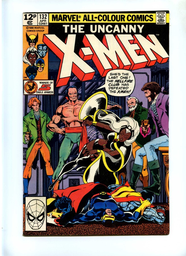 Uncanny X-Men #132 - Marvel 1980 - Pence - 1st Full Team App Hellfire ...