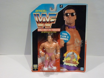 Rick Martel WWF - Hasbro 1993 - Series 5 - MOC - Wrestling Figure ...