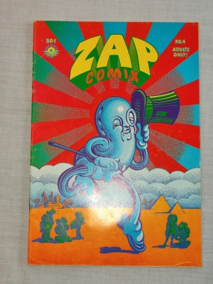 Zap Comix #4 - Apex - Robert Crumb Underground Comic - Valleycomics